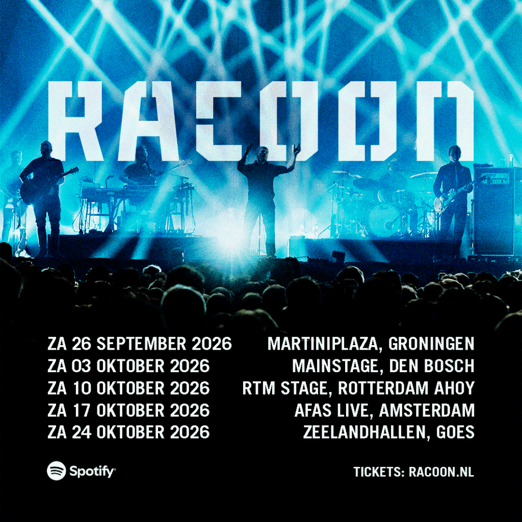 Nieuwe tour: najaar 2026 - Racoon